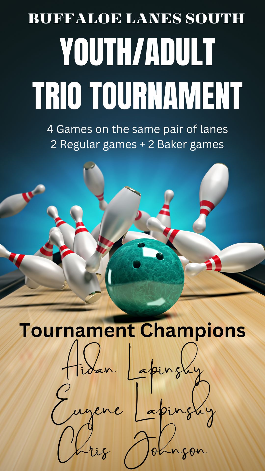 Buffaloe Lanes South > Competition > South Tournaments > Youth Adult ...